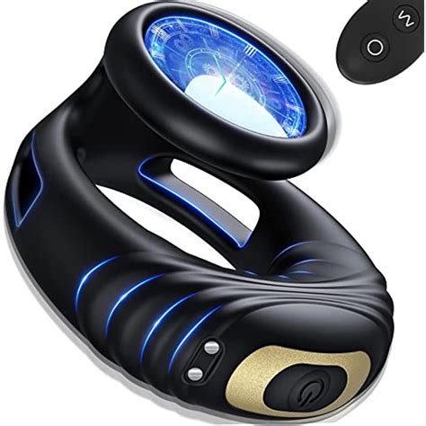 Anel Vibrat Rio Remoto Do P Nis De Silicone Com Vibradores