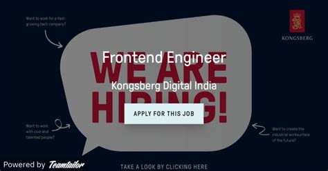 Manisankar R On Linkedin Frontend Engineer Kongsberg Digital