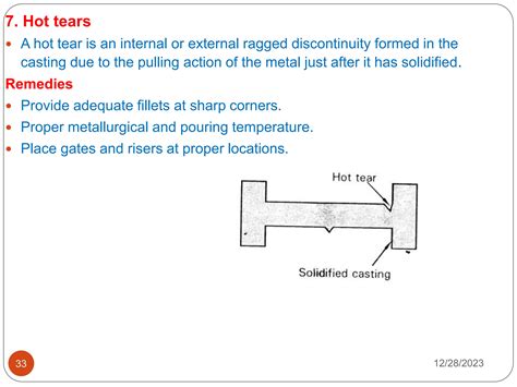 Casting Process And Different Types Of Casting Defects Pptx