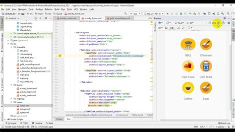 Draw A Shape For Image Background Using Xml In Android Youtube