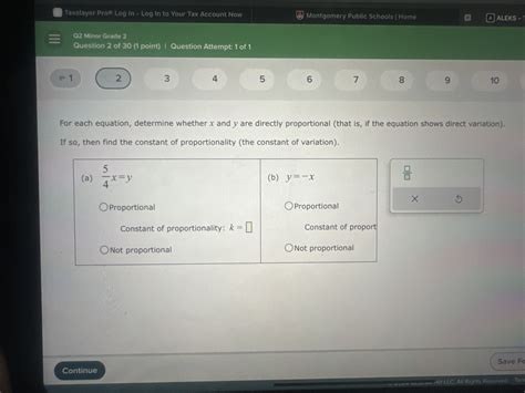 Solved For Each Equation Determine Whether X ﻿and Y ﻿are