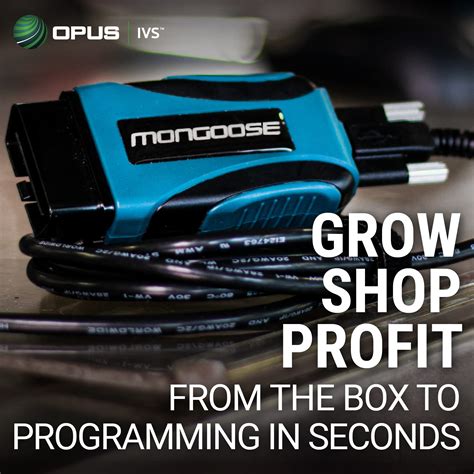 Opus Ivs Mongoose Plus J2534 Oem Vehicle Interface Cable