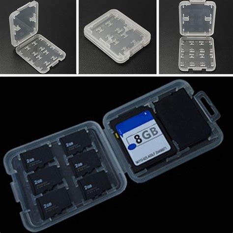 Double Layers Plastic SD Micro SD TF MSPD Card Sto Vicedeal