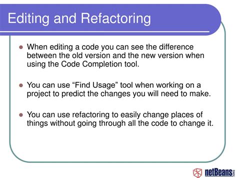 Ppt Netbeans Ide Powerpoint Presentation Free Download Id1258922