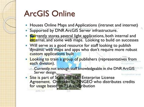 ppt arcgis server architecture at the dnr powerpoint presentation