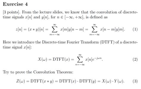 Solved Exercise 4 3 Points From The Lecture Slides We Chegg Com