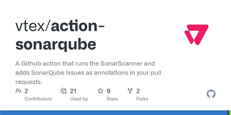 GitHub Vtex Action Sonarqube A Github Action That Runs The SonarScanner And Adds SonarQube