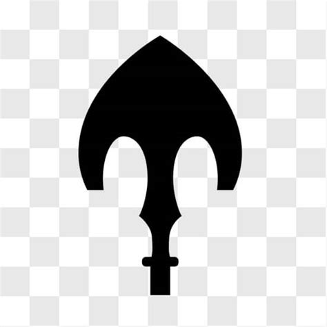 Download Black Arrowhead Silhouette For Military And Weapon Iconography