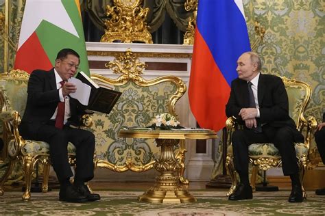 រុស្ស៊ី និងមីយ៉ាន់ម៉ា ចុះកិច្ចព្រមព្រៀងសាងសង់រោងចក្រថាមពលនុយក្លេអ៊ែរ