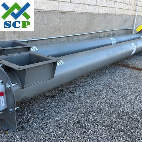 Trough End With Foot Tubular Trough 9 Diameter 2 Shaft Size