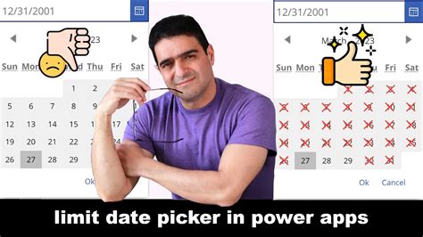 Powerapps Limit Date Picker Printable Forms Free Online
