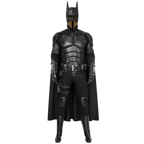 2021 Movie The Bat Bruce Wayne Robert Pattinson Cosplay Costume