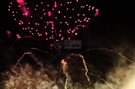 烟花焰火天堂般的背景新年和圣诞节期间高清图片下载 正版图片505508111 摄图网