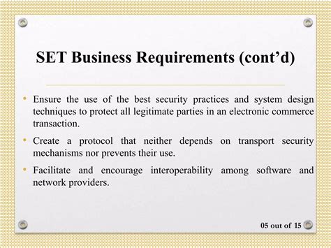 Secure Electronic Transaction Pptx
