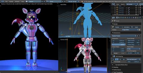 Funtime Foxy V1 By Alexizis On Deviantart