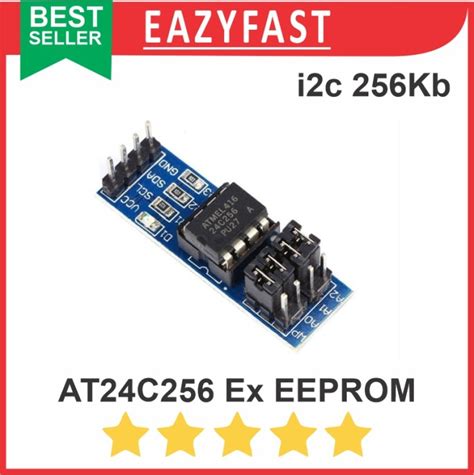 Jual At24c256 External Eeprom Data Storage Module I2c Interface Kab