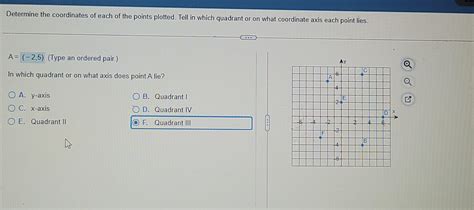 Solved Determine The Coordinates Of Each Of The Points Chegg