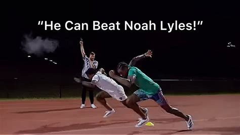 How Fast Did They Really Run Noah Lyles Vs IShowSpeed YouTube