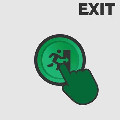 Exit Vector Art Icons And Graphics For Free Download