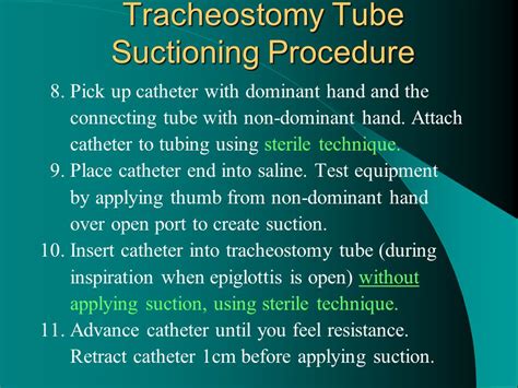 Performing Tracheostomy Suctioning At Eva Mowery Blog