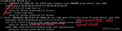 Nginxkeepalived双主模式双主热备keepalivednginx Csdn博客