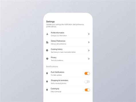 Setting Mobile App Ui By Ui Ants On Dribbble