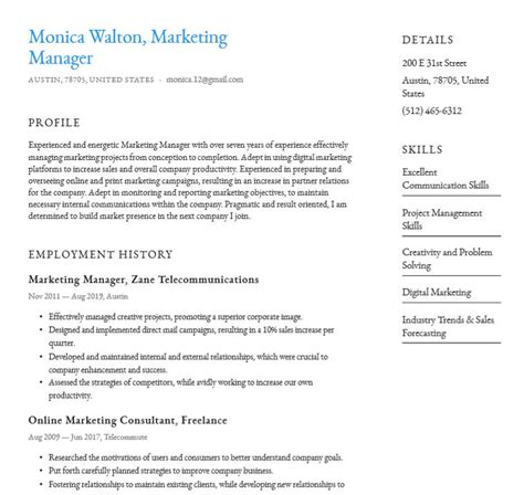 Basic Or Simple Resume Templates [word And Pdf] Free Download ·