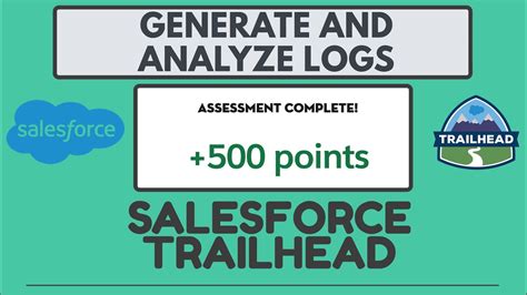 Salesforce Trailhead Generate And Analyze Logs Youtube