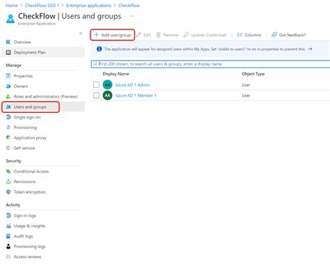 Enable Azure Ad Sso Checkflow