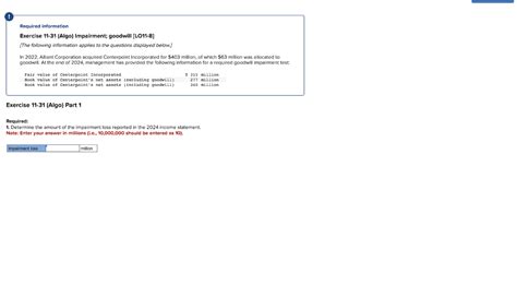 Solved Required Information Exercise Algo Chegg