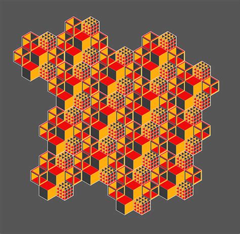 3d Cube Tessellation On Behance