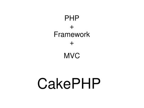 Ppt Php Framework Mvc Powerpoint Presentation Free Download Id