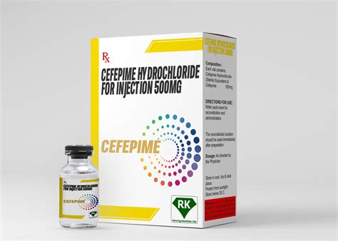 Cefepime Hydrochloride For Injection 500mg At Best Price In Delhi Rk Lifecare Inc