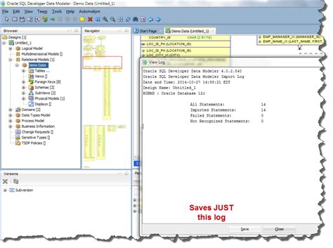 Importing Your Data Dictionary To A New Oracle Sql Developer Data