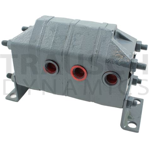 Hydraulic Flow Divider Combiner Gear Type 4 Section Maximum Inlet Flow Is 70 Gpm Maximum