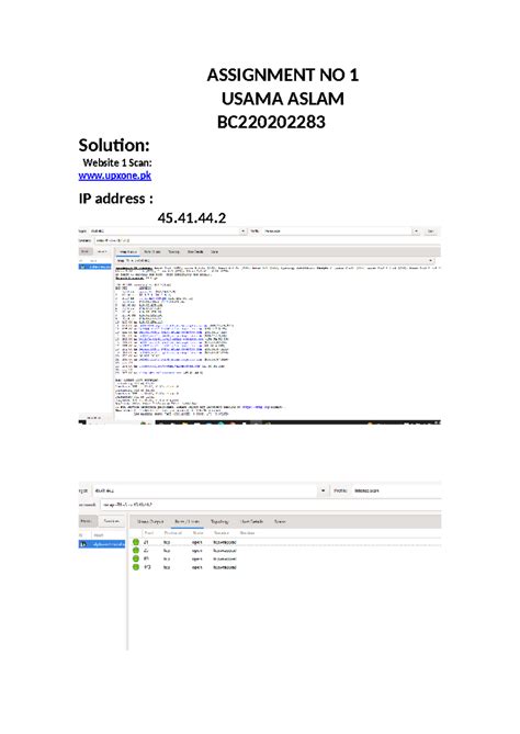 Cs 502 Assignment No 1 Solution Information Security Assignment No 1 Usama Aslam Bc Solution