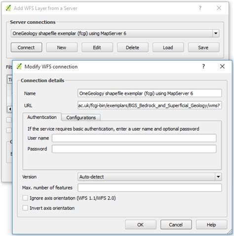 Using QGIS OneGeology Documentation Documentation