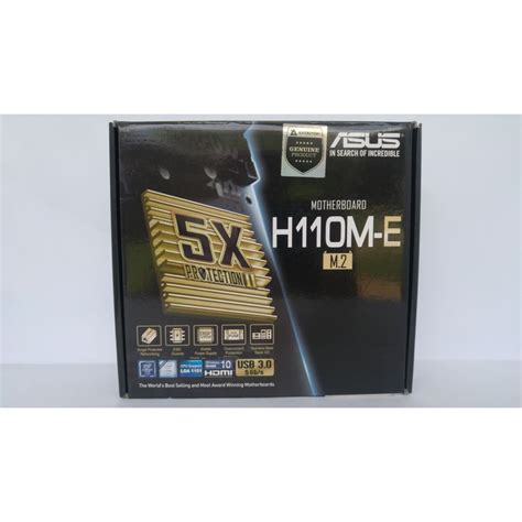 Jual Motherboard Asus H110m E Shopee Indonesia