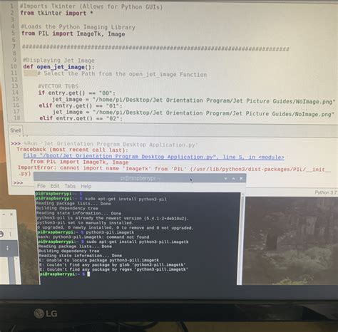 cannot import name from imagetk from pil issue on raspberry pie r pythonhelp
