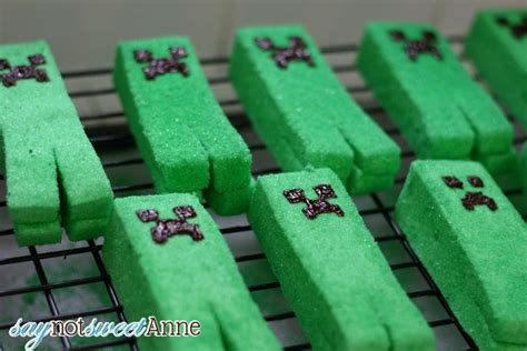 Minecraft Marshmallow Creeper Peeps Easy Diy Recipe Minecraft