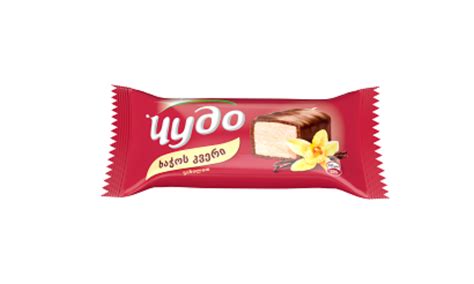 ჯორჯიტა Georgita ჩუდო ხაჭოს კვერი ვანილით 23 40გ