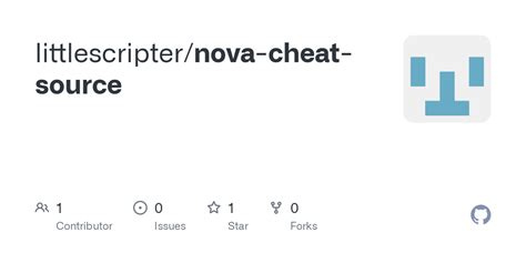 github littlescripter nova cheat source