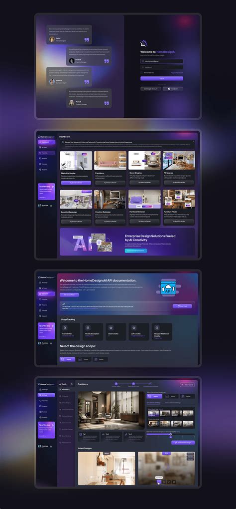 Homedesign Ai Ui Ux Design Behance