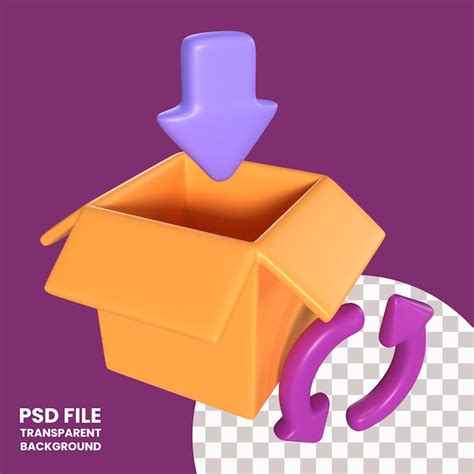 Premium Psd Order Processing 3d Illustration Icon