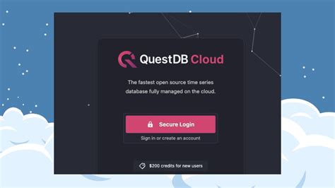 Questdb On Linkedin Getting Started With Questdb Cloud Questdb