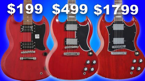 Comparando Las Guitarras Epiphone Sg Sg Special Y Gibson Sg Standard