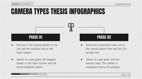 Camera Types Thesis Infographics Template