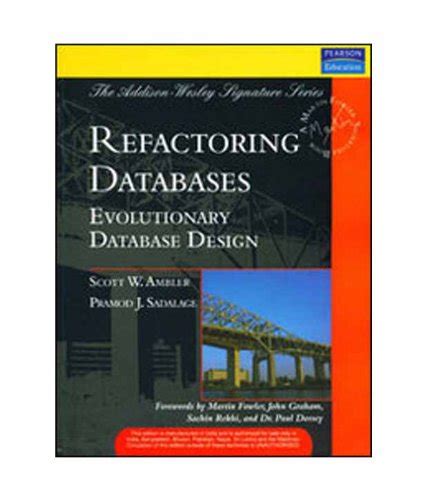 Refactoring Databases Books