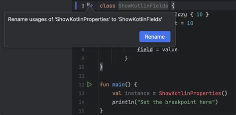 Rename Refactorings Intellij Idea Documentation