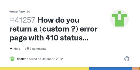 How Do You Return A Custom Error Page With 410 Status Code Inside